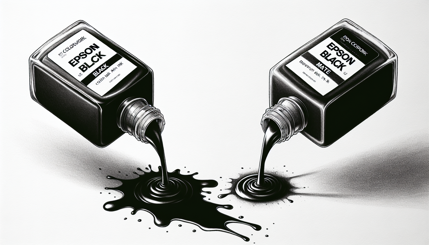 Epson ColorWorks Black Ink and Matte Black Ink Comparison – mediajet.com