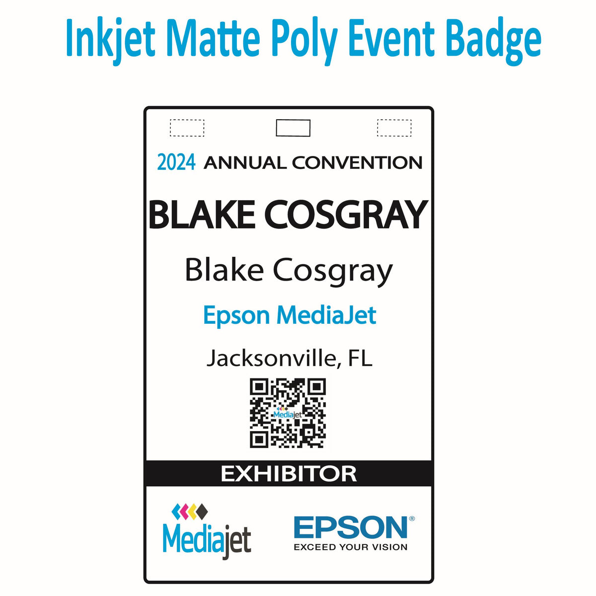 Event Badge Tags – mediajet.com