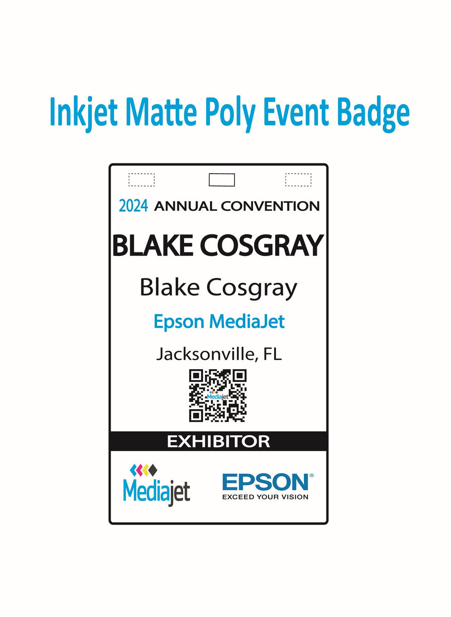 Event Badge Tags – mediajet.com