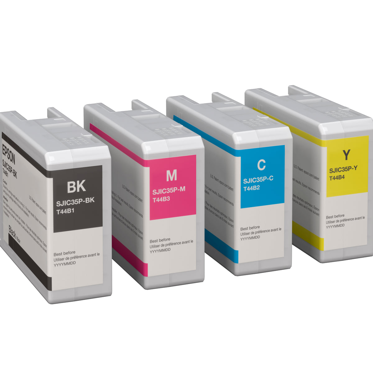SJIC35P, CMYK-GLOSS Ink Cartridge Bundle for Epson's CW-C6000 and CW-C ...