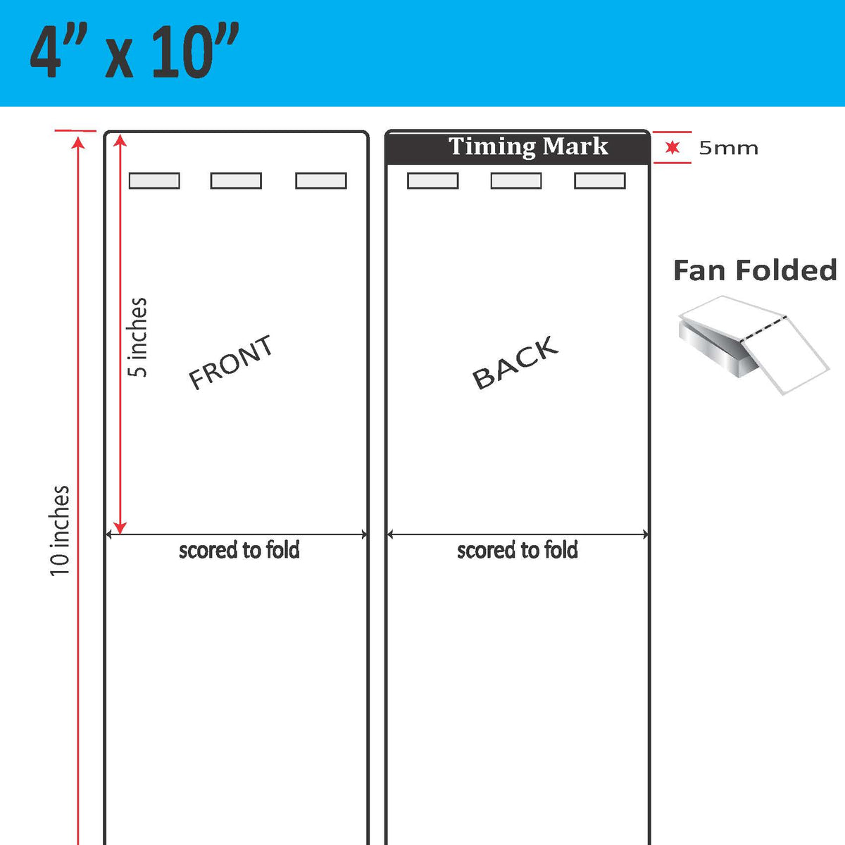 4" x 10" Inkjet Matte Paper Event Badge – mediajet.com
