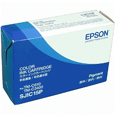 Epson SJIC15P3 Ink Cartridge, Compatible With Epson's TM-C3400 Color L ...