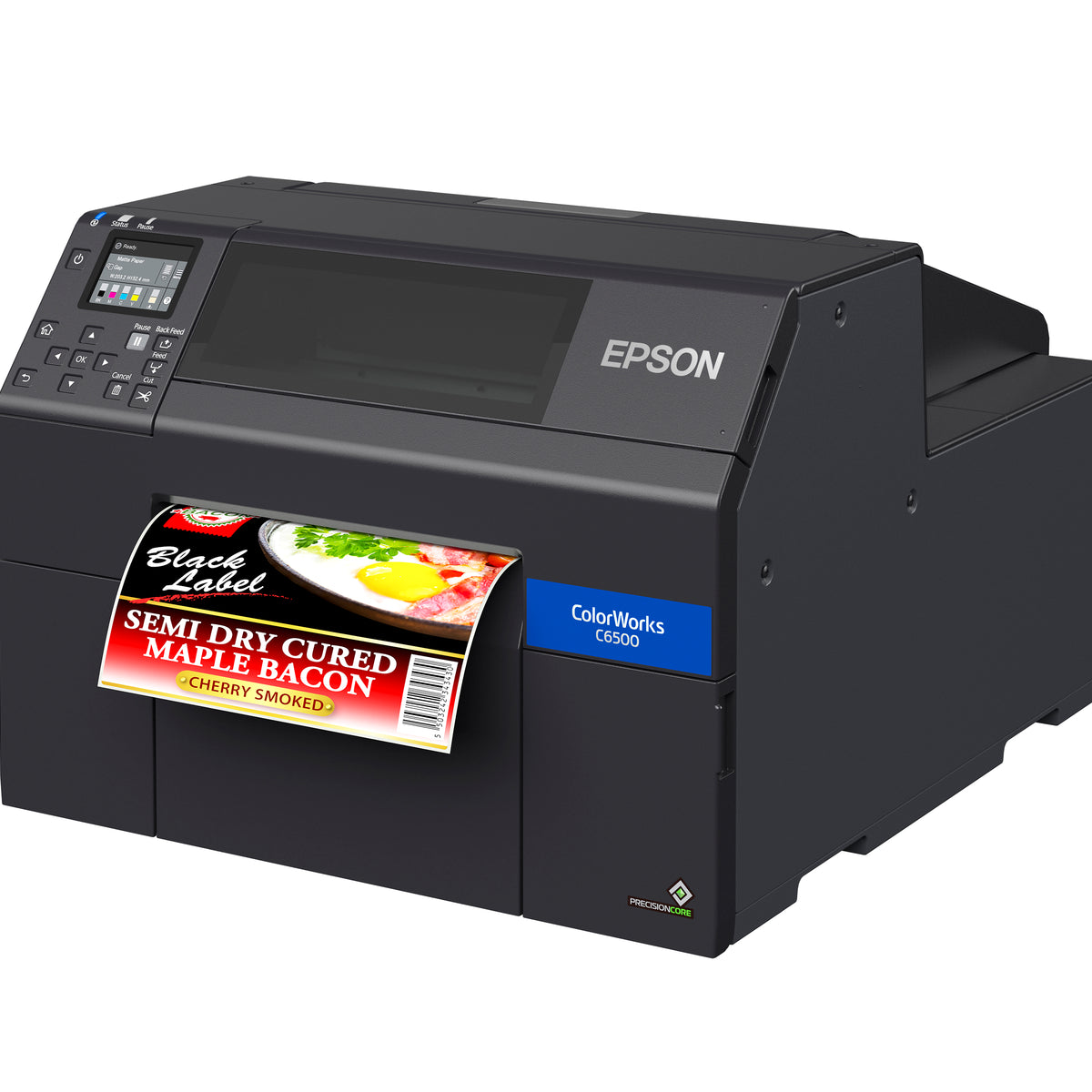 Epson ColorWorks CW-C6500A (Gloss) , C31Ch77A9991, 8 inch Color Label ...